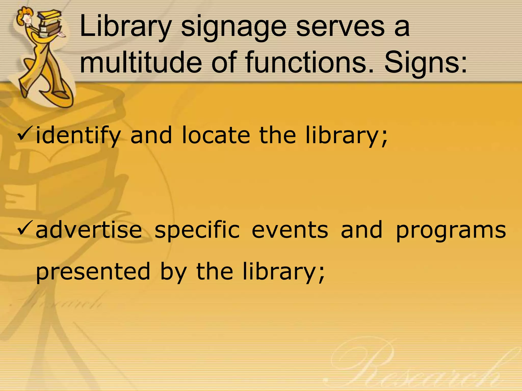 Library orientation | PPTX