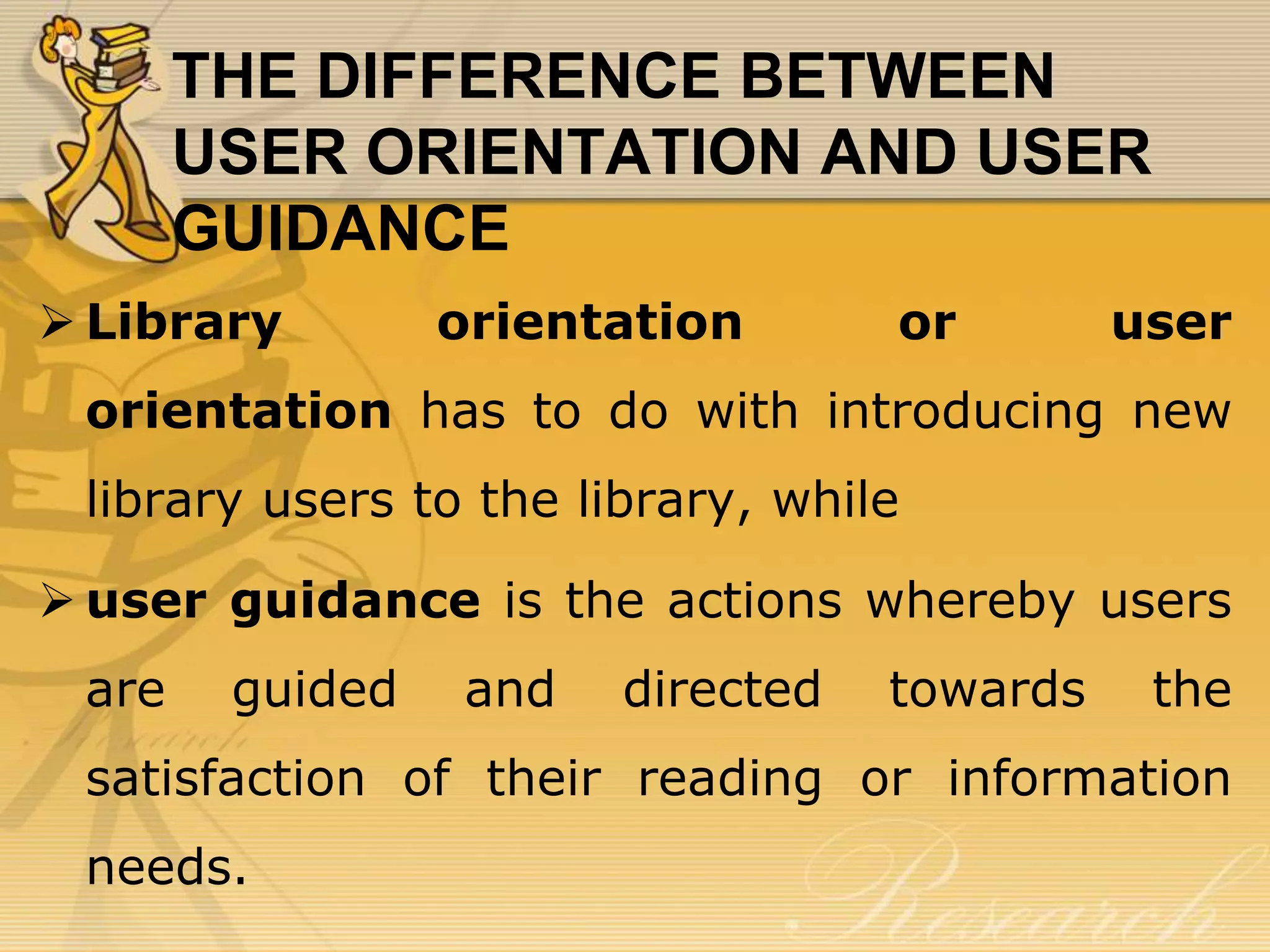 Library orientation | PPTX