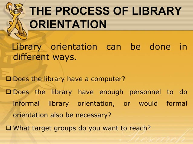Library orientation | PPTX | Secondary Education | Education