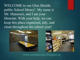 Library orientation | PPT