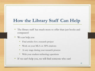 Library Orientation | PPTX