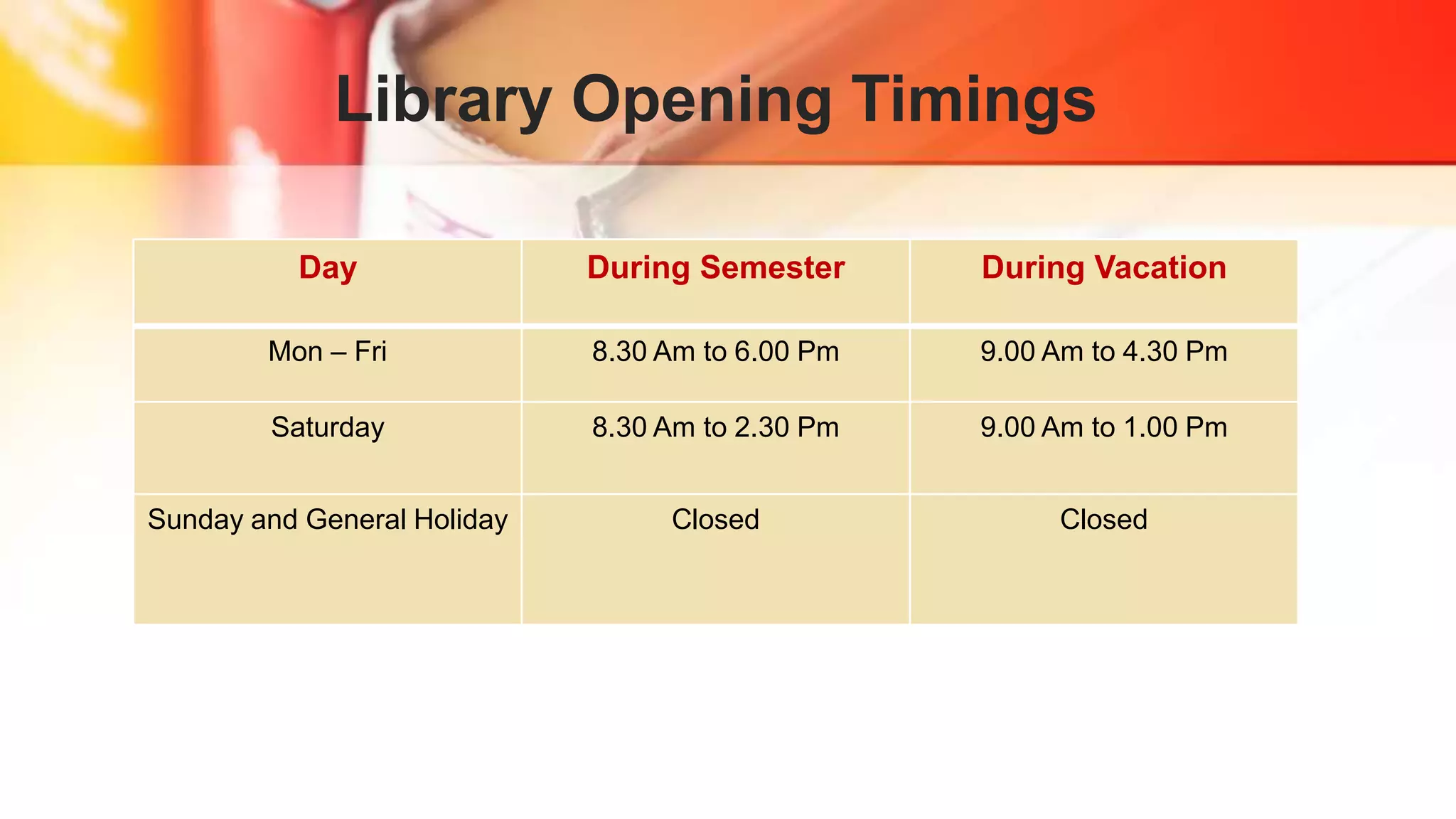 Library orientation for students | PPTX