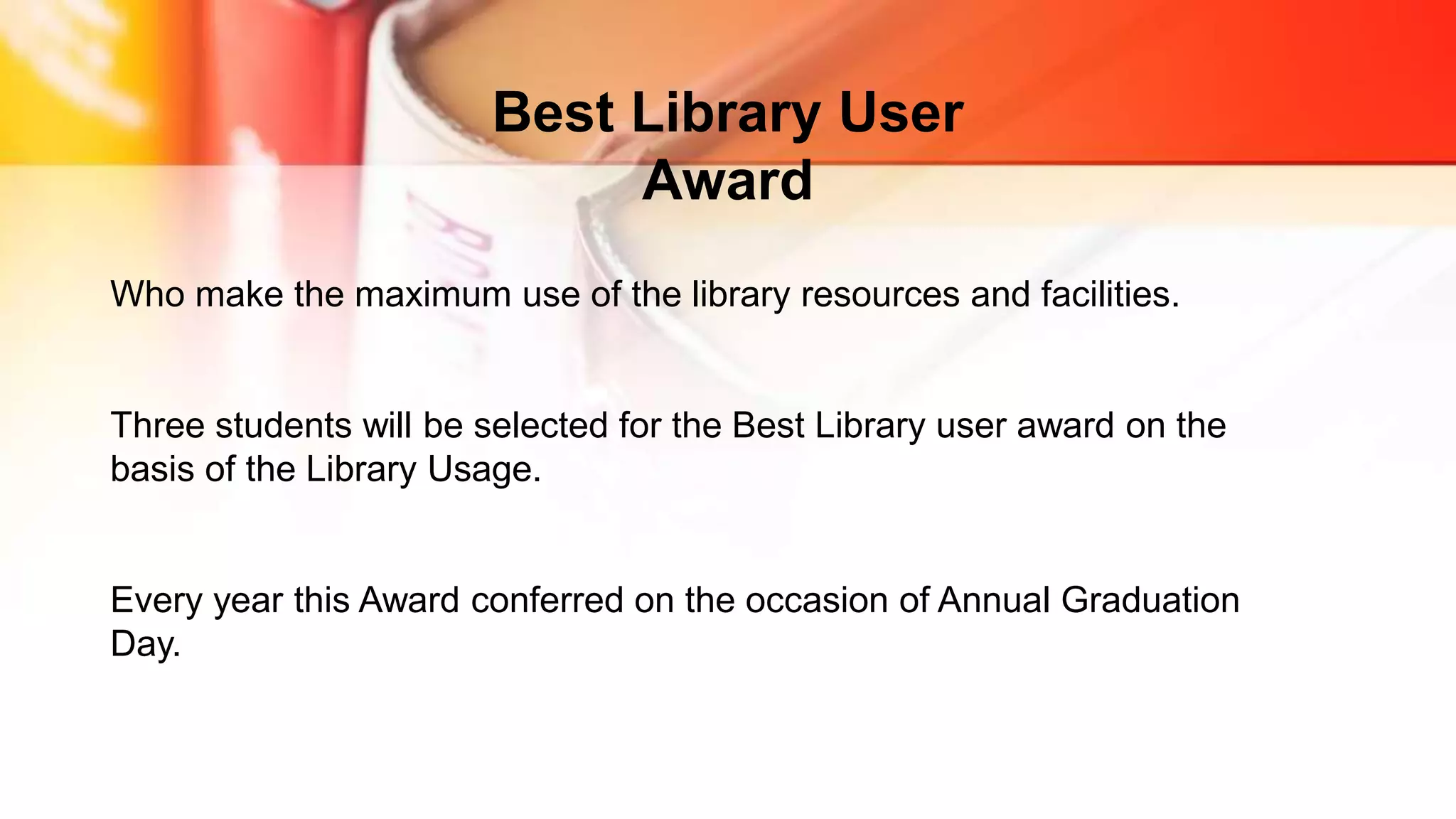 Library orientation for students | PPTX