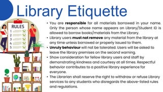 Library Orientation 3 and its important in our | PPTX