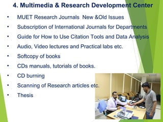 Library orientation by MUET Library & Online Information Center ...