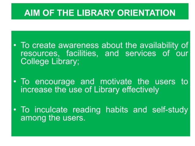 Library Orientation by dr.c.velmurugan 2019 | PPT | Publishing Industry ...