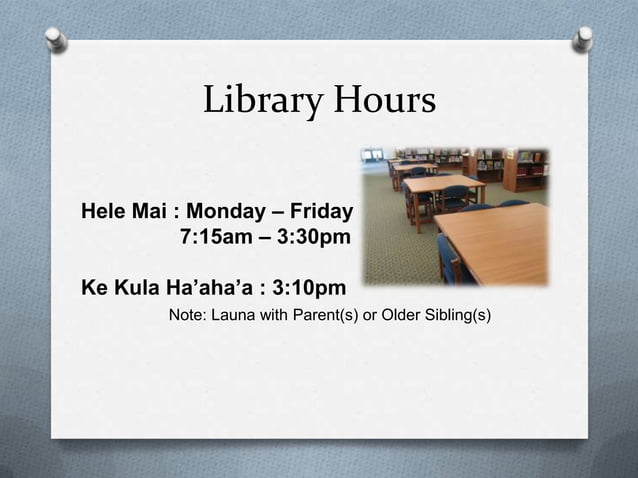 Library orientation | PPT