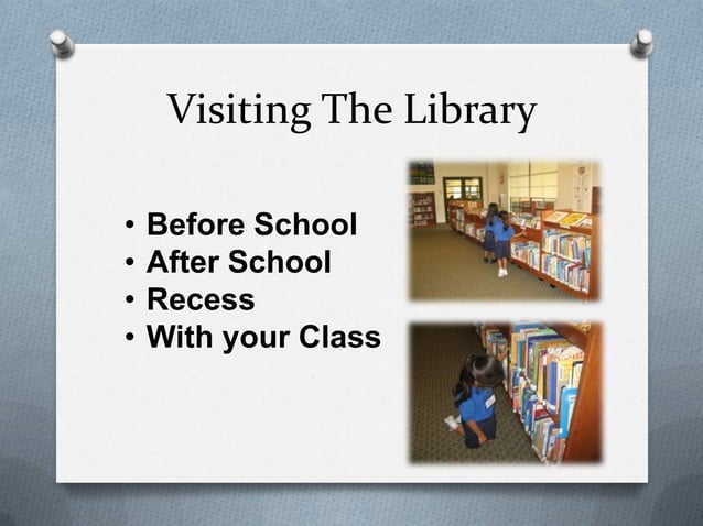 Library orientation | PPT