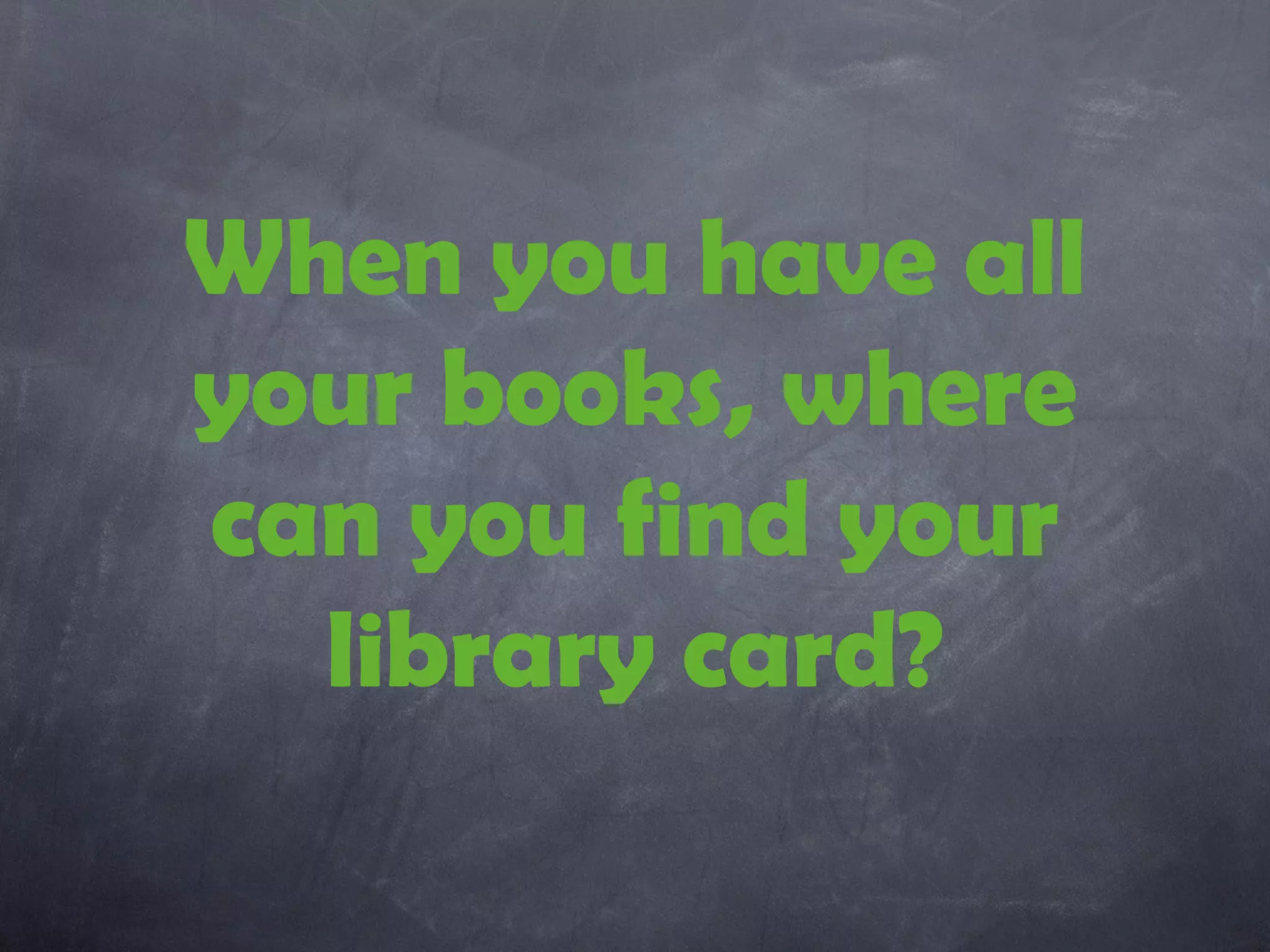Library orientation power point | PPT