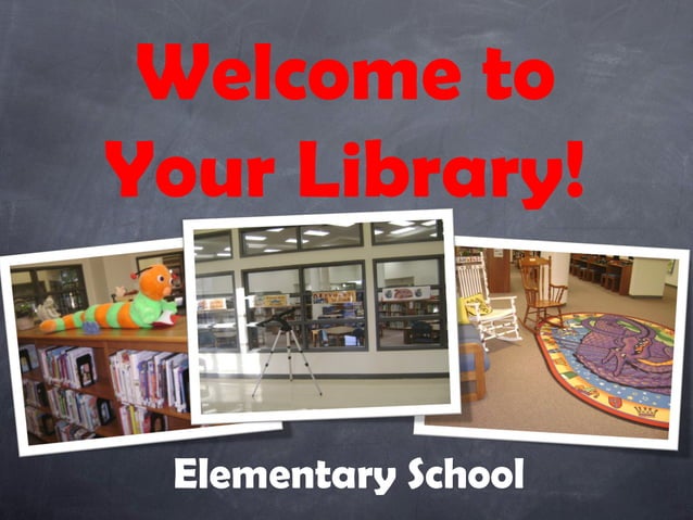 Library orientation power point | PPT