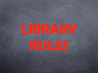Library orientation power point | PPT