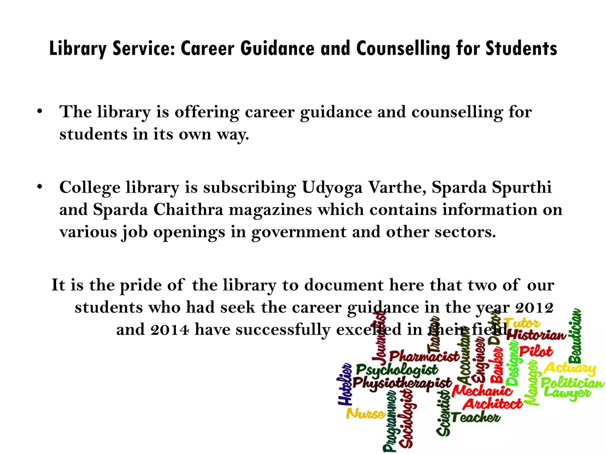 Library orientation program for students | PDF