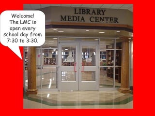 Library orientation slides with comments | PPT