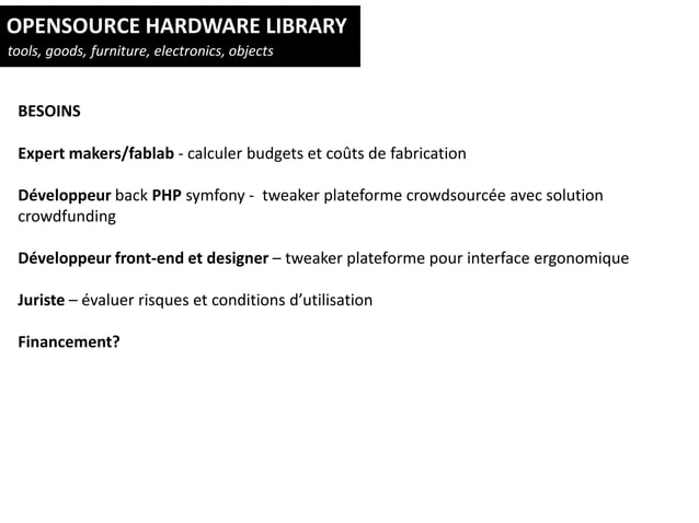Opensource hardware library | PPTX | Computing | Technology & Computing