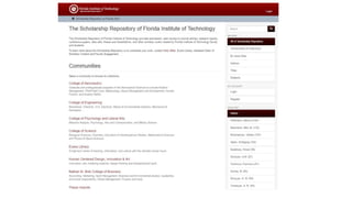 Evans Library Overview of Website | PPTX