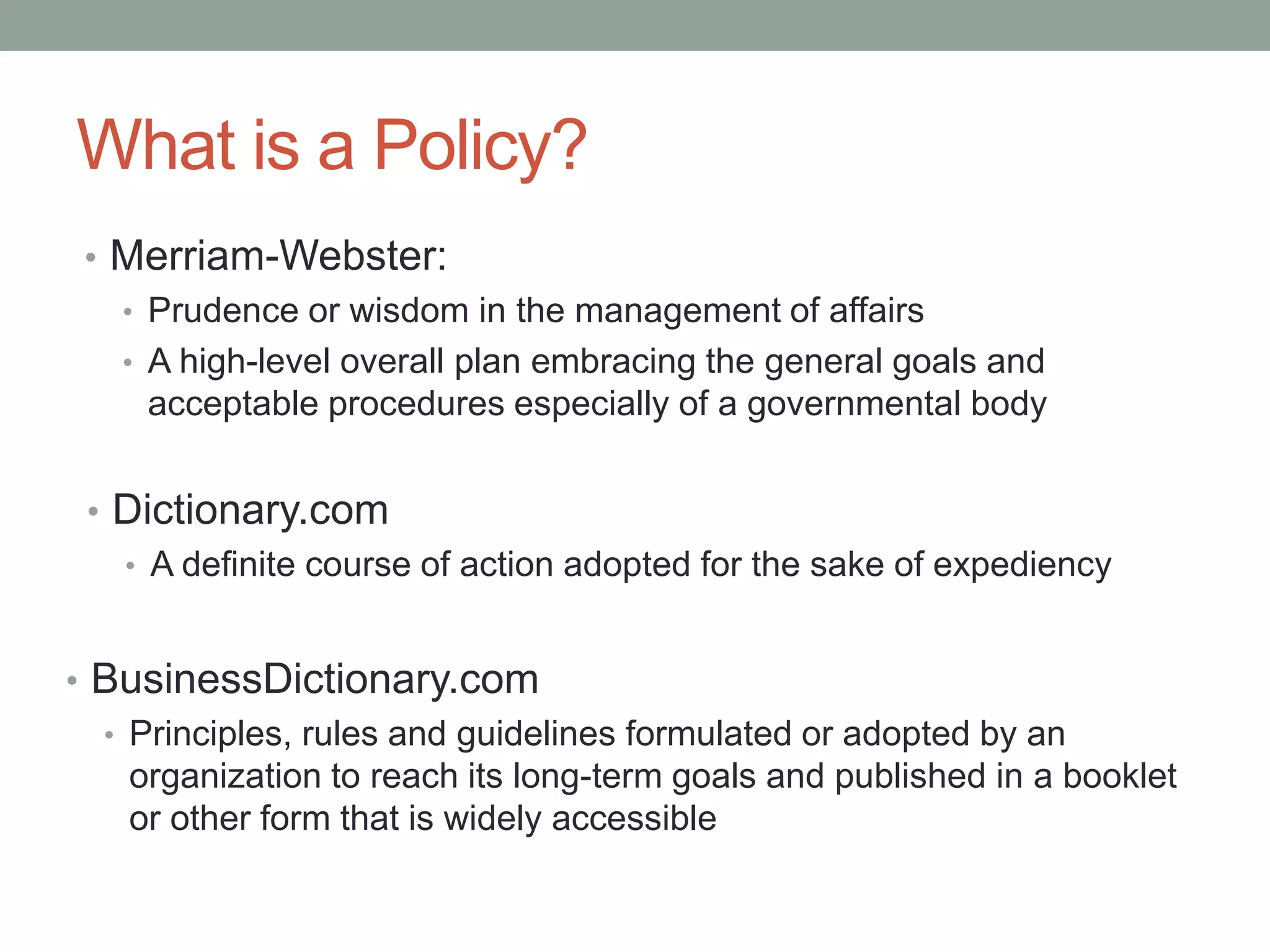 Library policies | PPTX