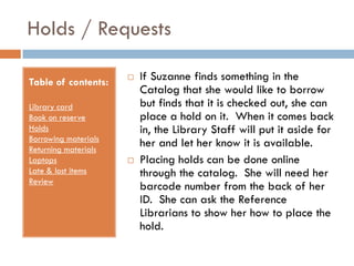 Library policies and procedures | PDF