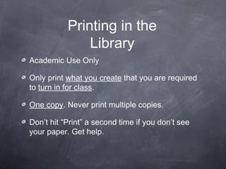 Library policies & procedures | PPT
