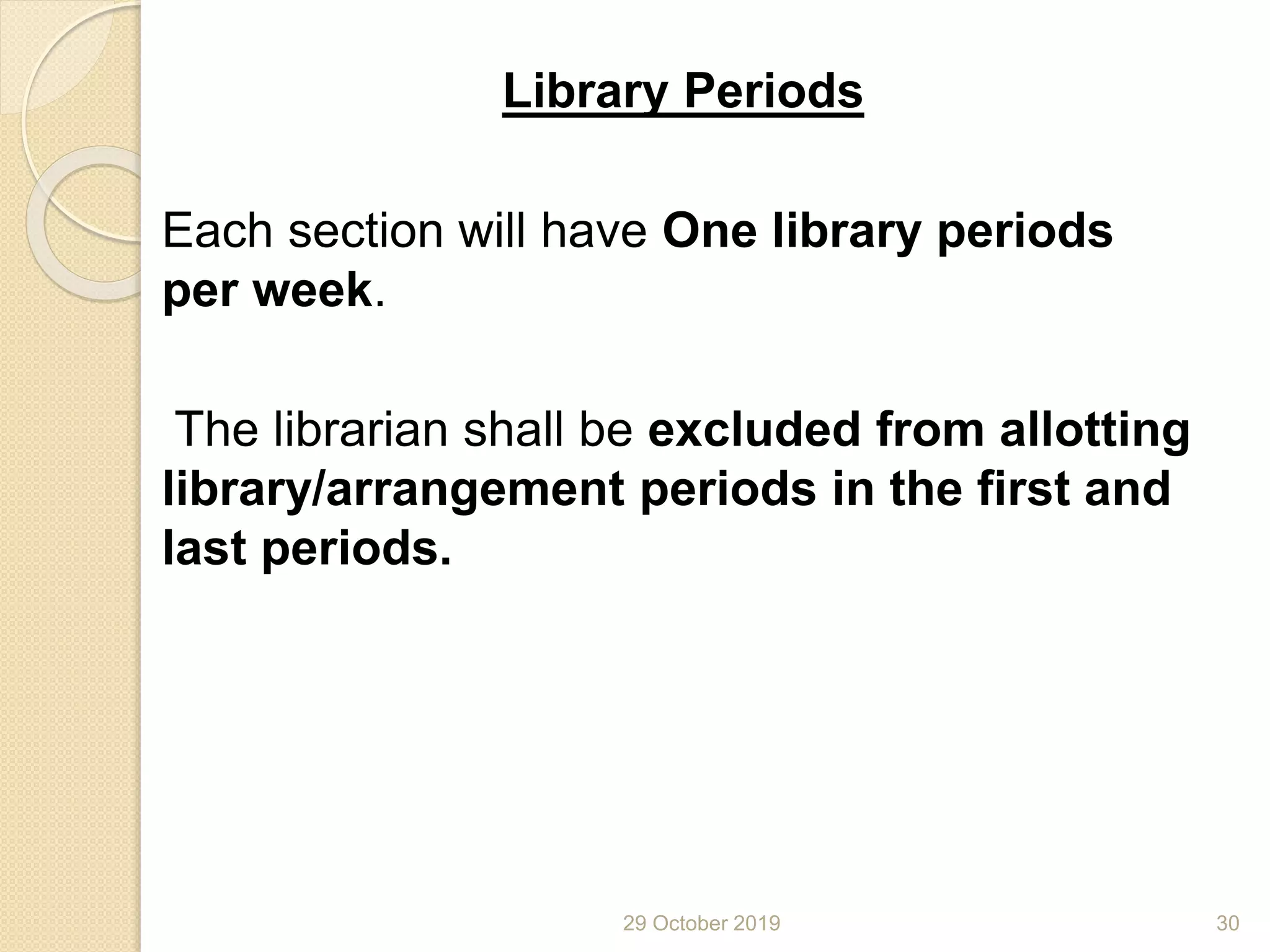Guideline for School Library and Procedure Manual | PPTX