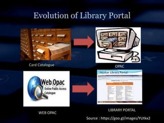 Library portal by Gaurav Boudh | PPT
