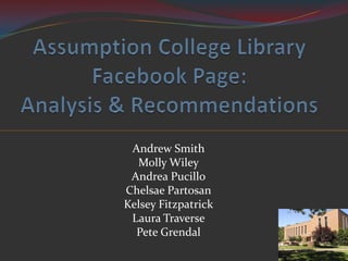 Library Powerpoint Mkt 326 Final | PPT