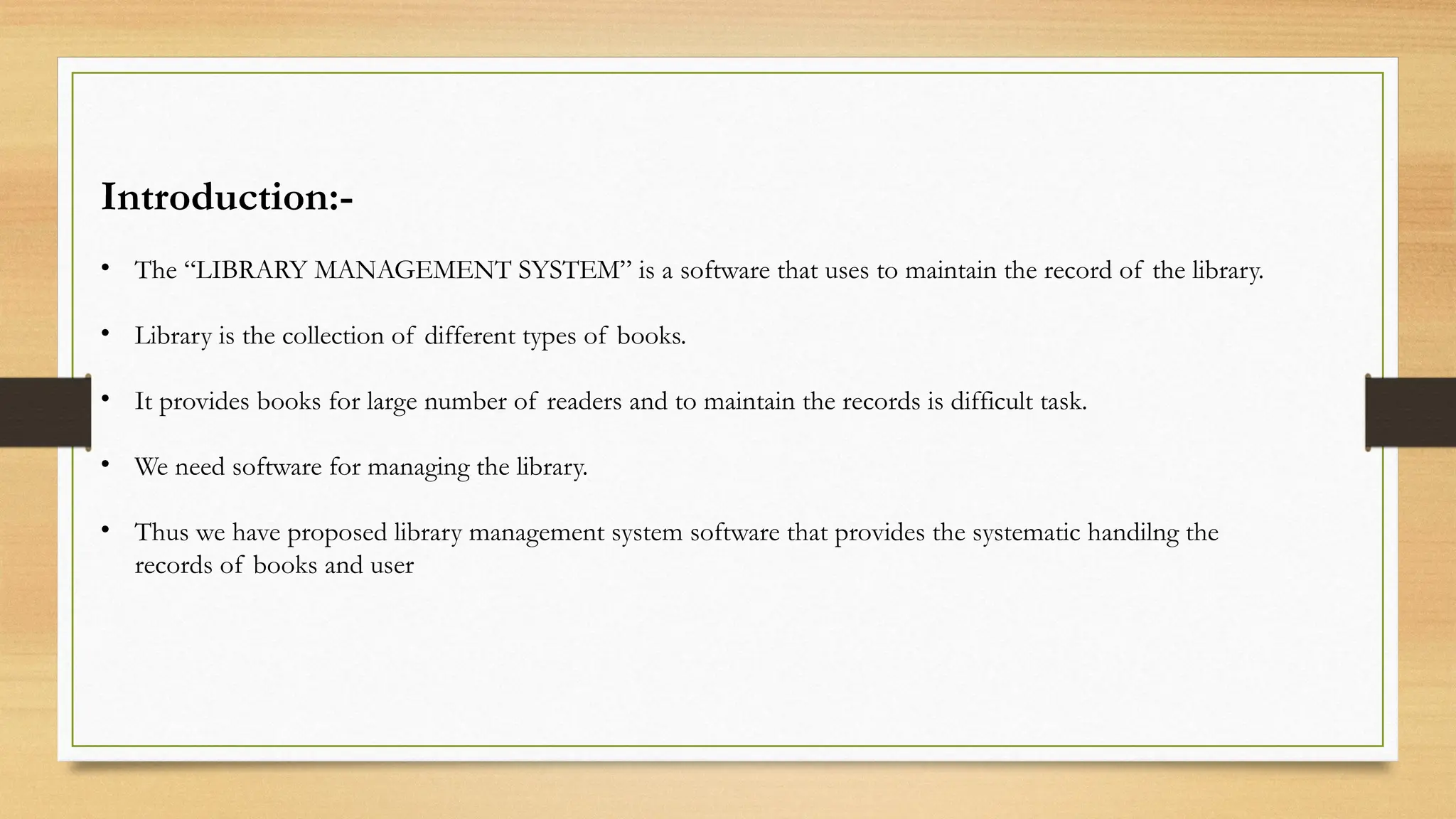 library management system with dbms using mysql | PPT
