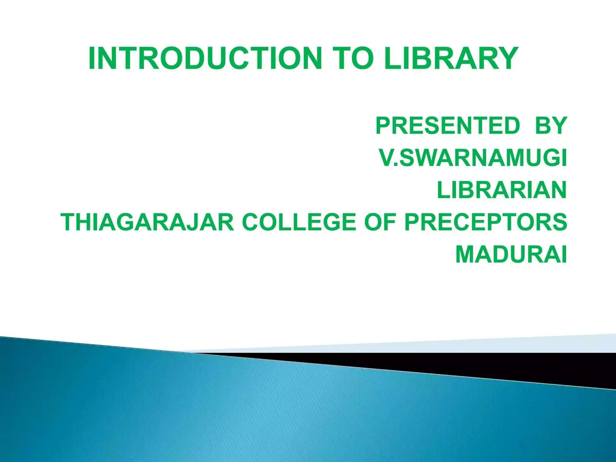 library presentation library is the heart of the institution | PPTX