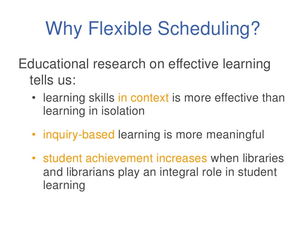 Library presentation