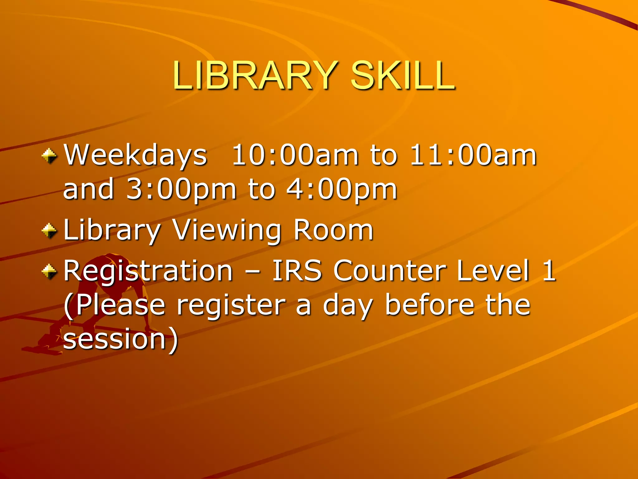 library presentation.ppt