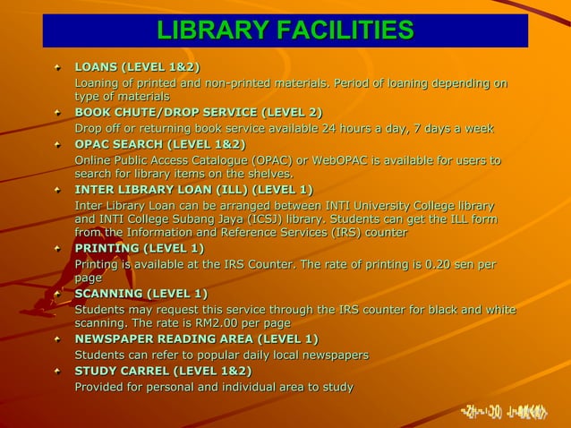 library presentation.ppt
