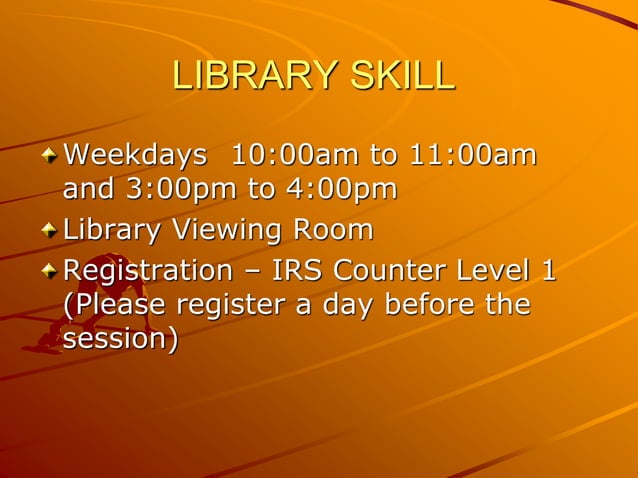 library presentation.ppt