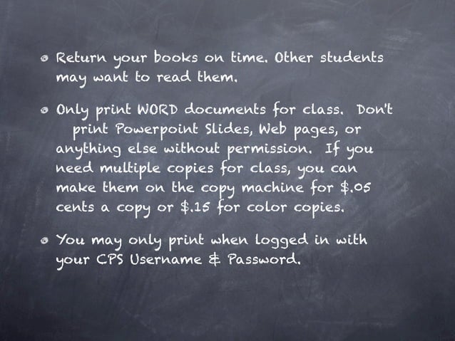 Library procedures | PPT