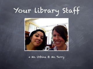 Library procedures | PPT