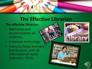 Library program benefits | PPT