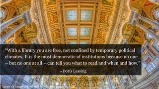 Happy National Library Week: Library Quotes | PPTX
