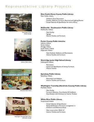 Library Representative Projects | PDF