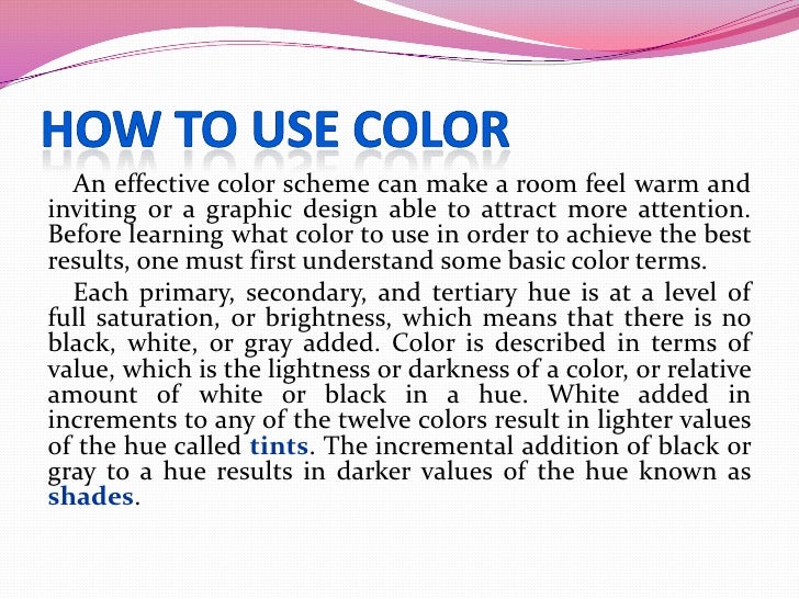 color, composition, images