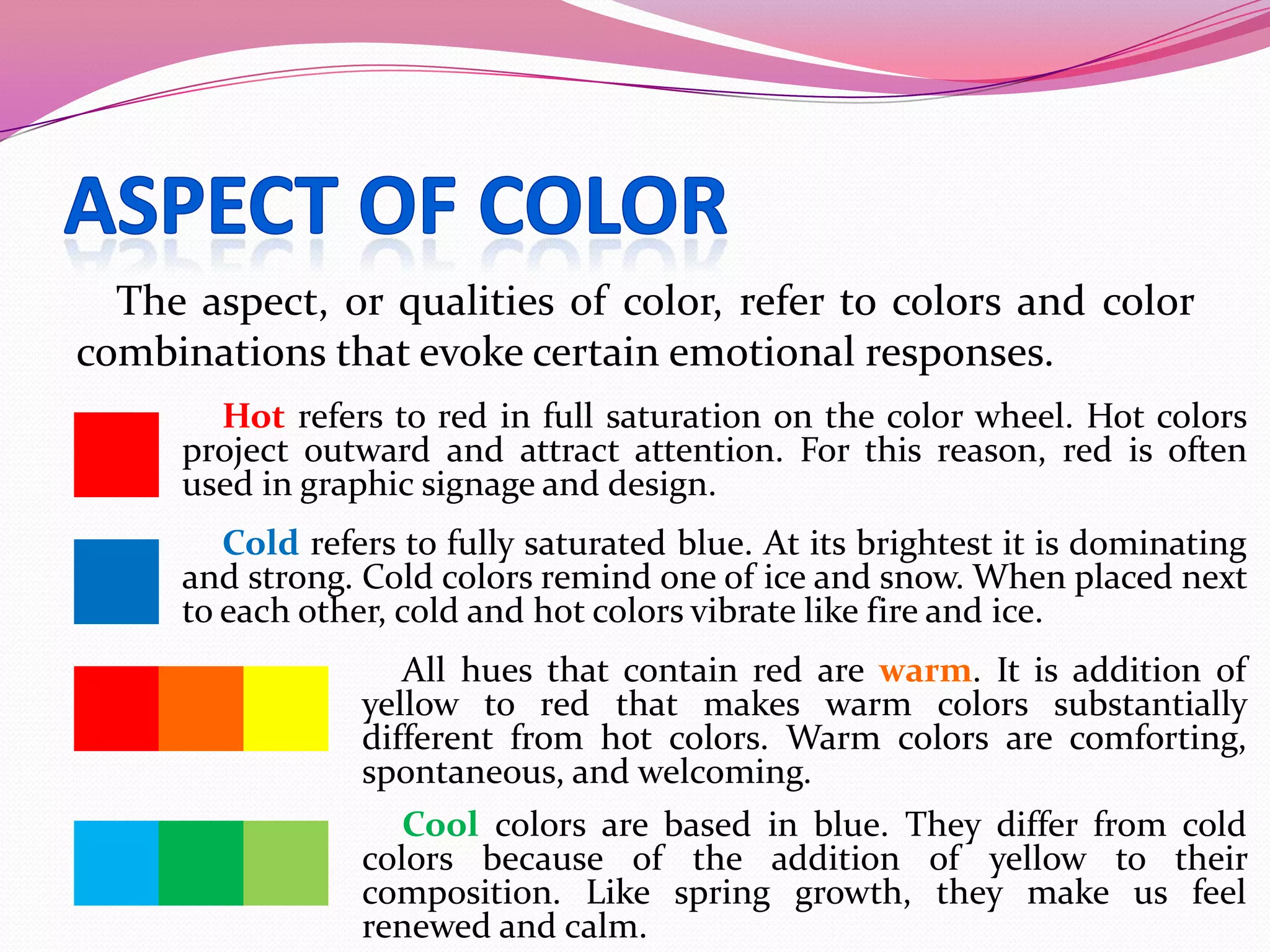 colors, composition, images | PPTX