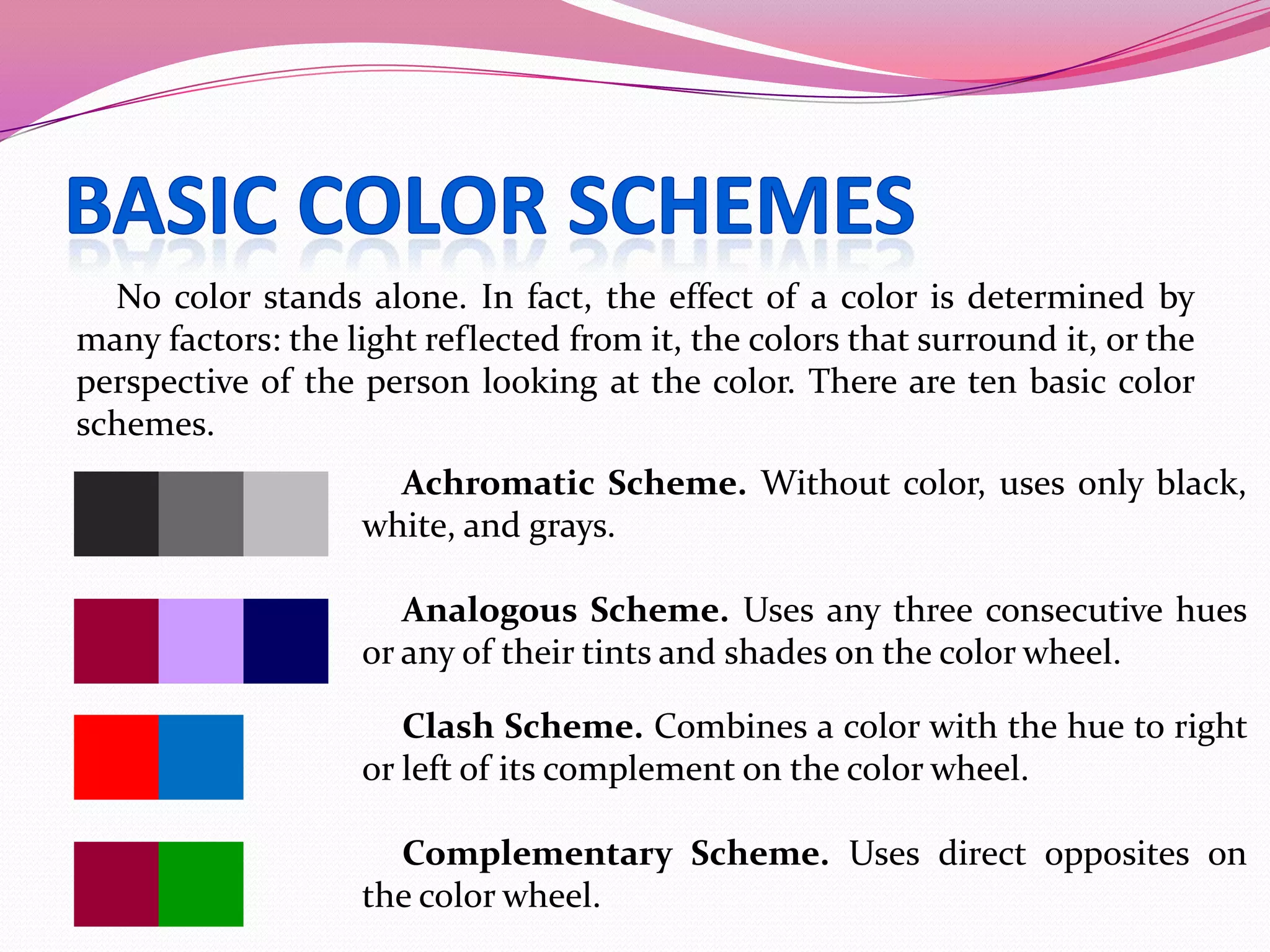 colors, composition, images | PPTX