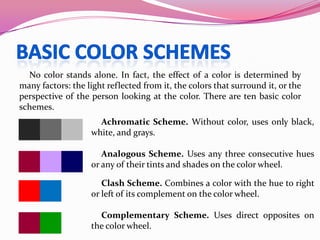 colors, composition, images | PPTX