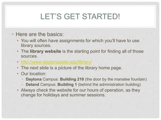 Library Research 101 | PPTX | College Education | Education