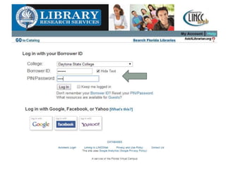 Library Research 101 | PPTX | College Education | Education