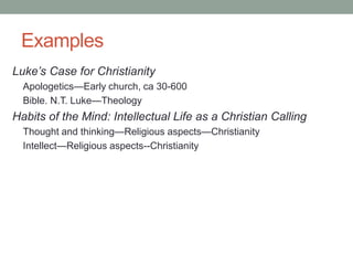 Library research methods | PPTX