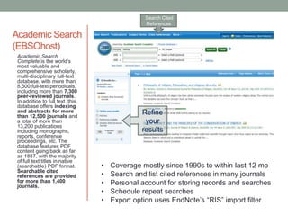 Library research methods | PPTX