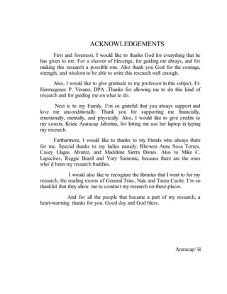 Library research paper | DOCX