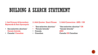 Scholarly Research: Healthcare Ethics Research for Nursing Students | PPT