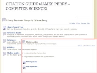 Library resources and english presentation | PPT