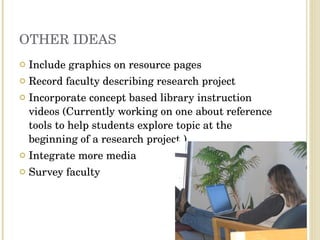 Library resources and english presentation | PPT