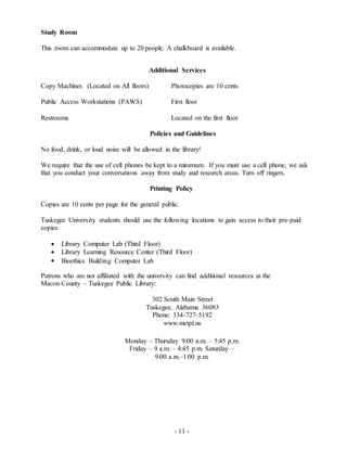 Library Orientation Handbook | DOCX