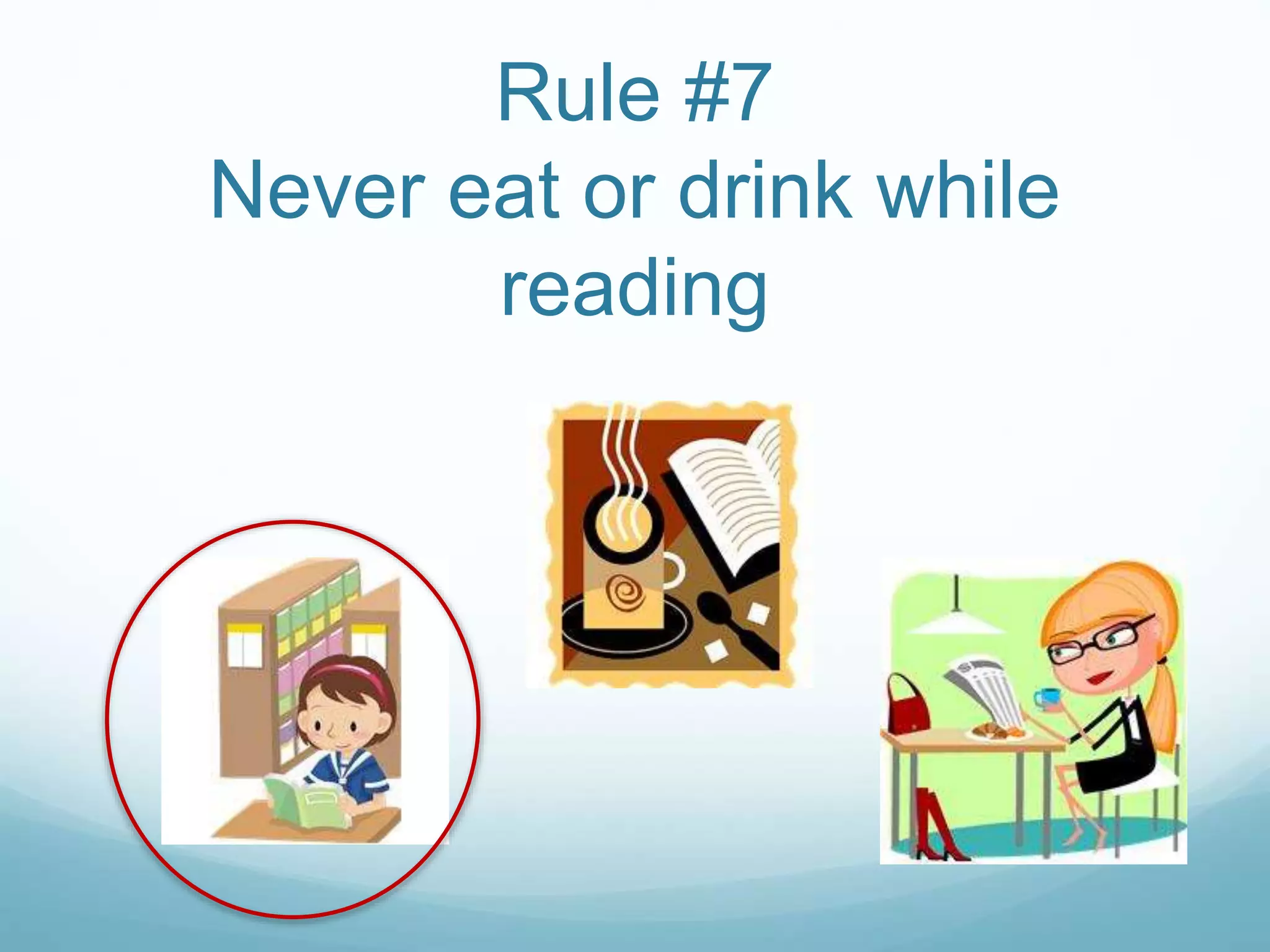 10 Library Rules | PPTX